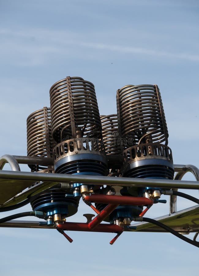 Balloon burners stock image. Image of spirals, spiral - 15973907