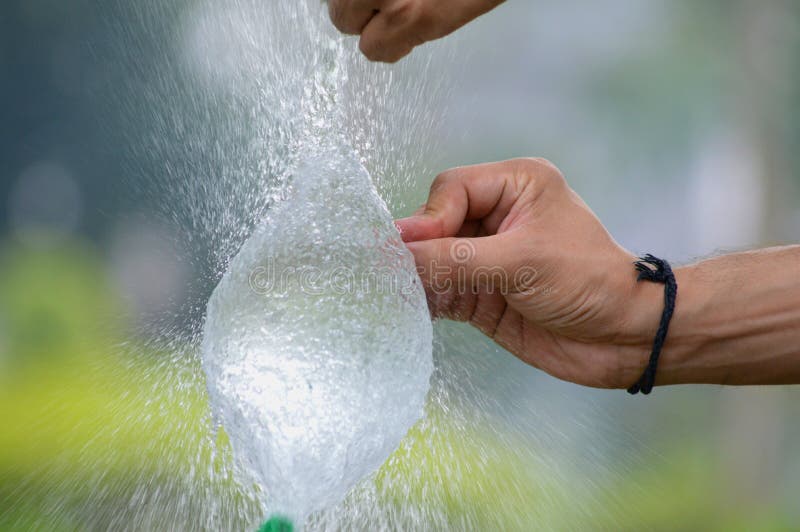 Balloon burst stock image. Image of activity, balloon - 94741215