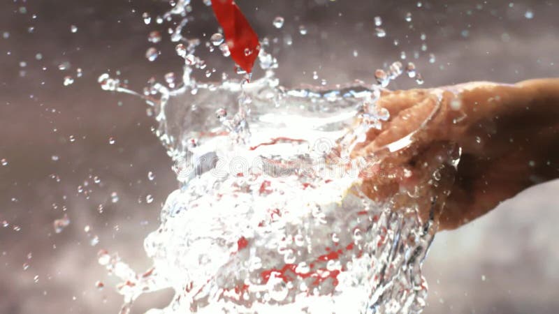 Balloon Bursting in Slow Motion Stock Footage - Video of explosion ...