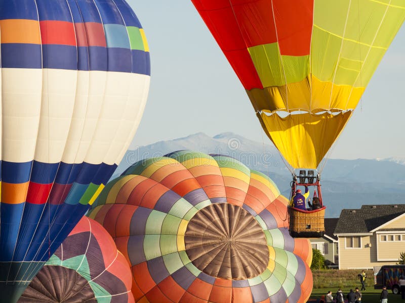Balloon Festival editorial photography. Image of bright - 24984452