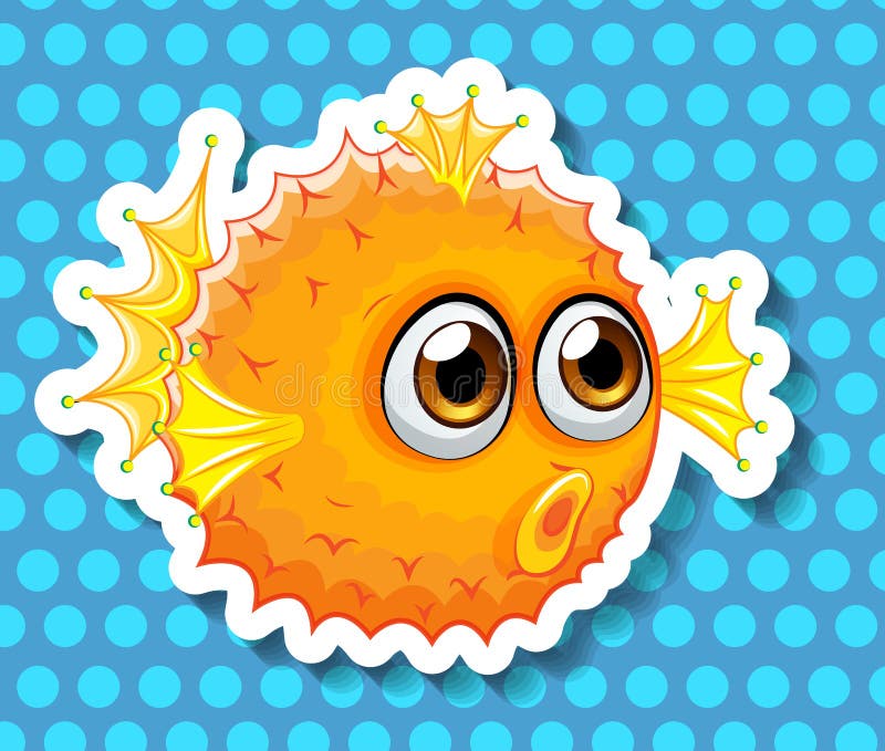 Balloon Fish Illustration stock vector. Illustration of animals - 133913817