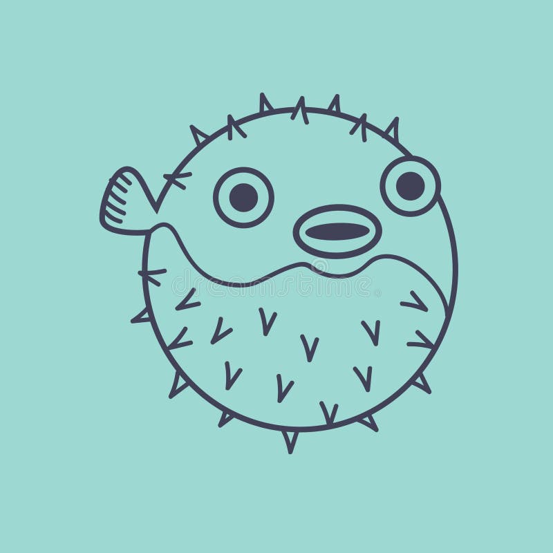 Balloon Fish. Vector Illustration Decorative Design Stock Vector ...