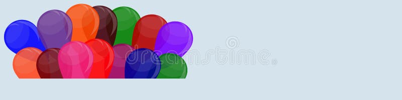 The Balloon Frame with Space for Text. Stock Vector - Illustration of ...