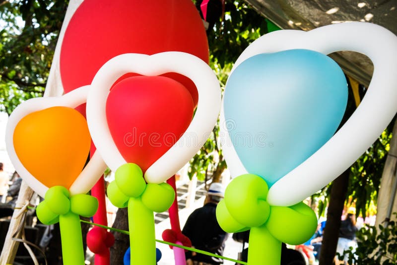 Balloon in heart shape stock image. Image of shape, balloons - 37238597