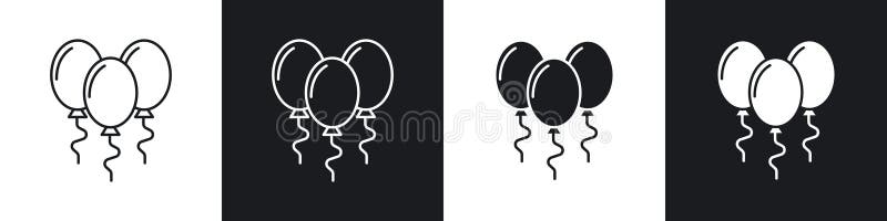 Gas balloon icon stock illustration. Illustration of logo - 365978010