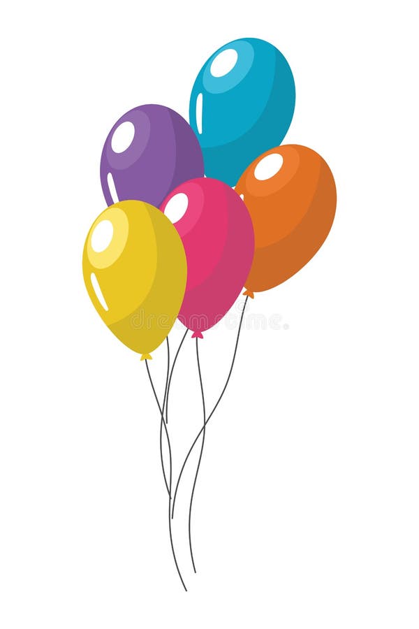 Balloon icon cartoon stock vector. Illustration of glossy - 144937112