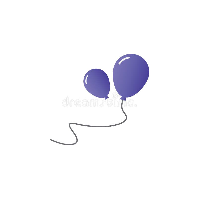 Balloon Icon Design Template Vector Isolated Illustration Stock Vector ...