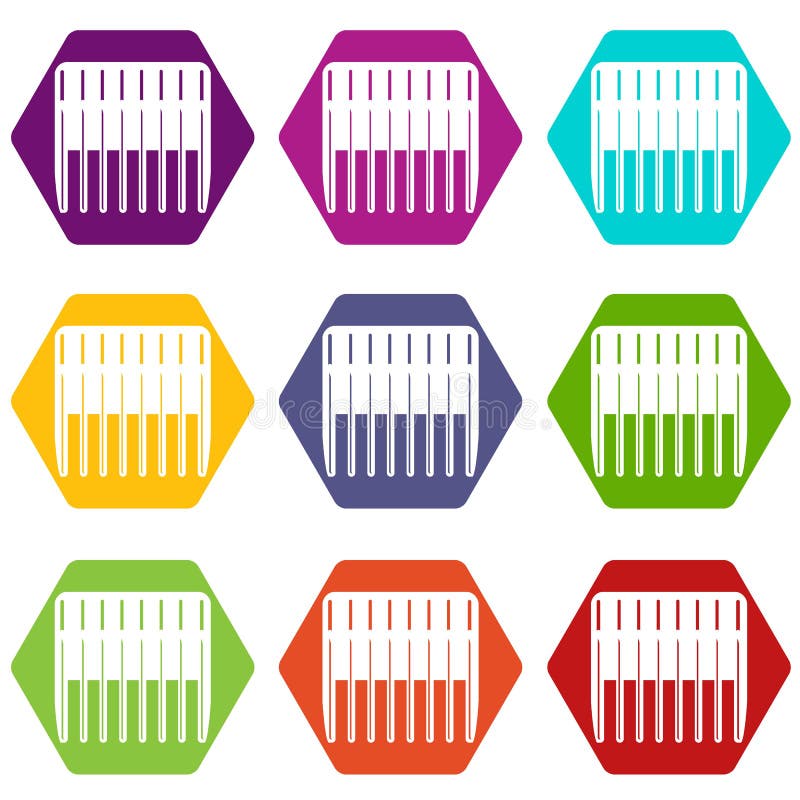 Balloon icons set 9 vector stock vector. Illustration of symbol - 115072140