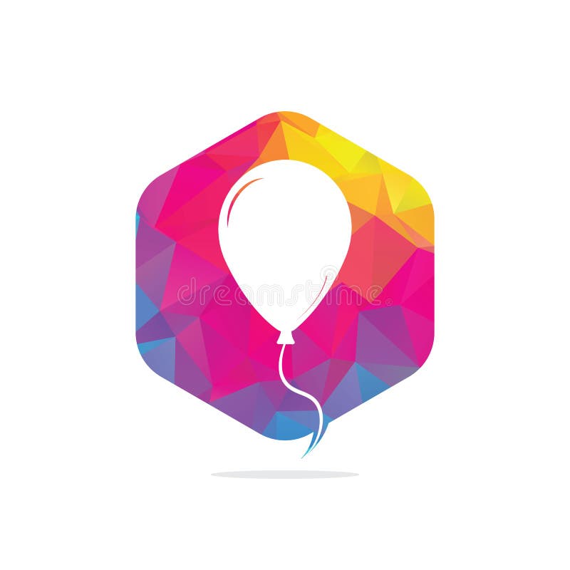 Balloon logo design. stock vector. Illustration of balloon - 194900981