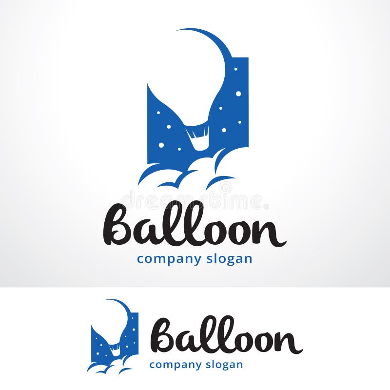 Balloon Logo Template Design Vector, Emblem, Design Concept, Creative ...