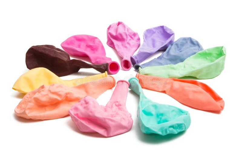 Balloon Macaron Color Isolated Stock Image - Image of white, lifestyle ...