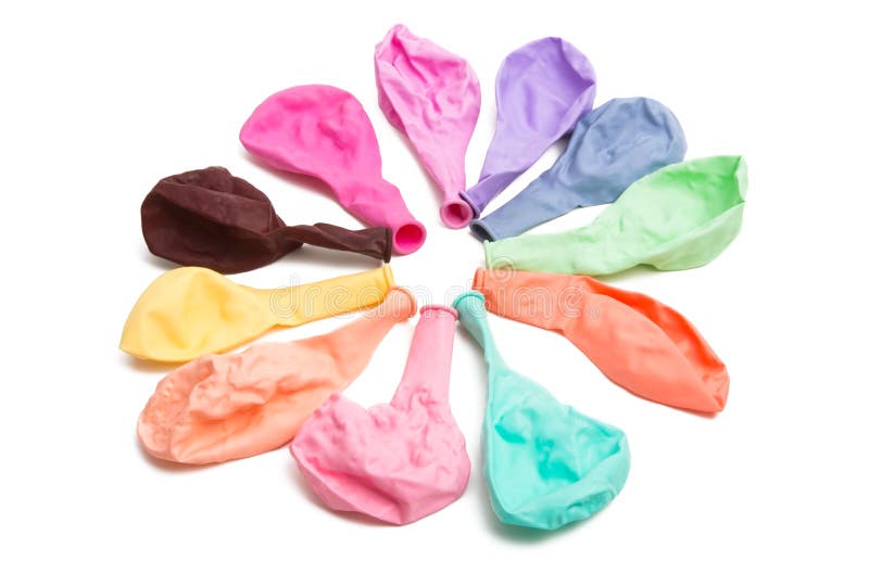 Balloon Macaron Color Isolated Stock Photo - Image of macaron ...