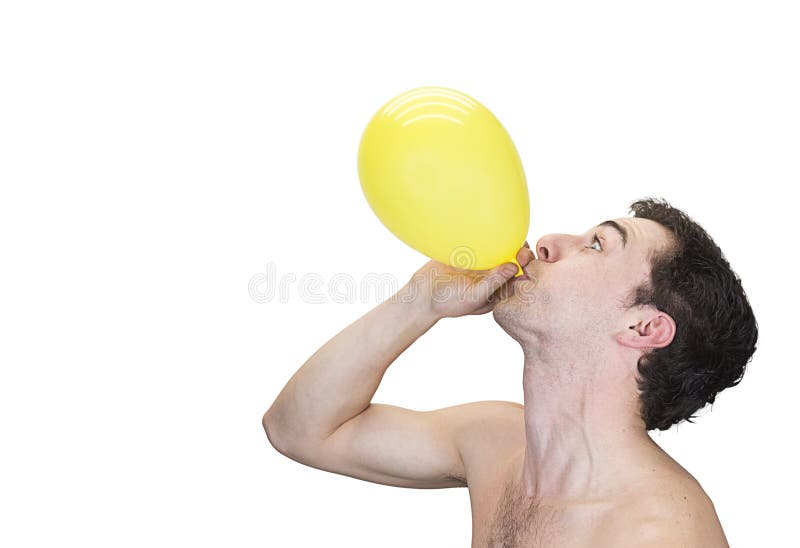 Balloon man stock photo. Image of simplicity, playing - 9554758