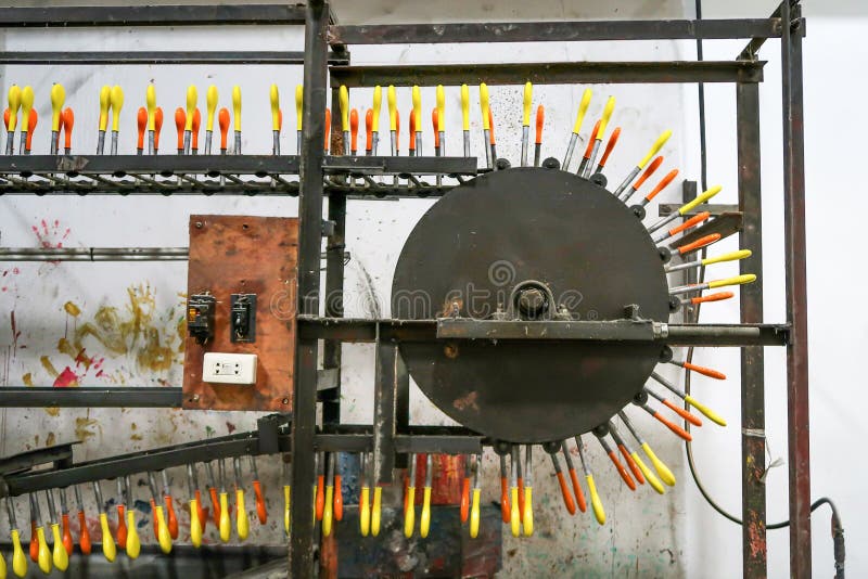 Balloon Production in the Factory Stock Photo - Image of industrial ...