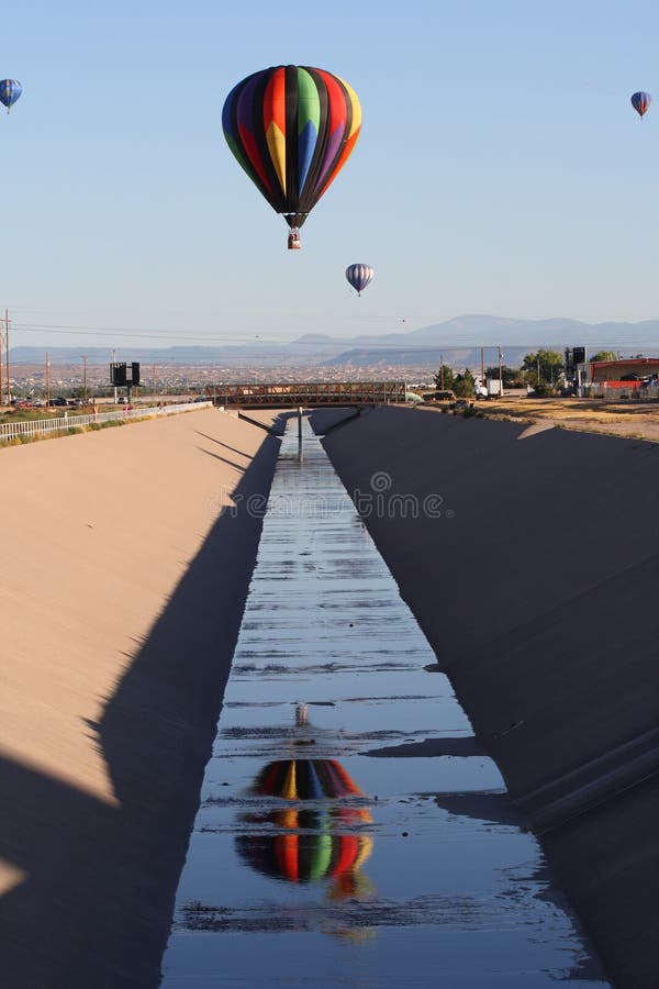 Balloon reflections stock image. Image of sport, flight - 3500099