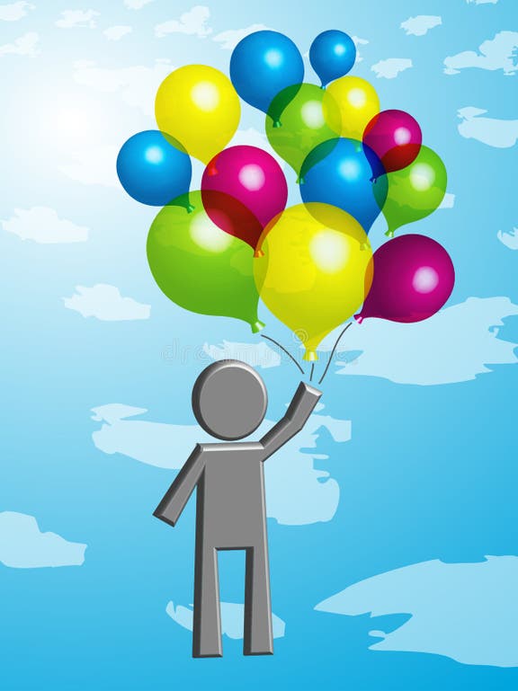 Balloon Sign Text Sample Example Note Button Stock Illustration ...