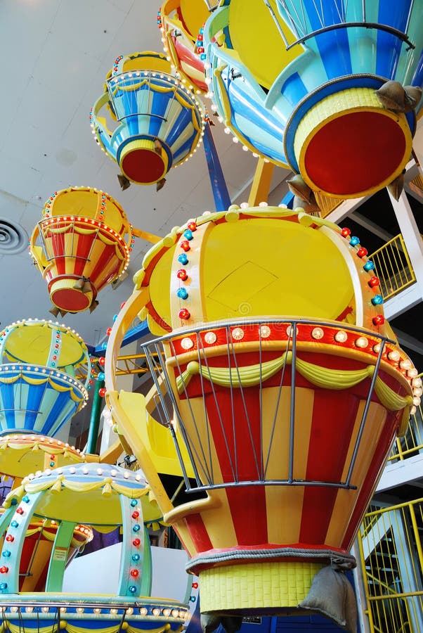 Balloon Spinner in West Edmonton Mall Stock Image - Image of colorful ...