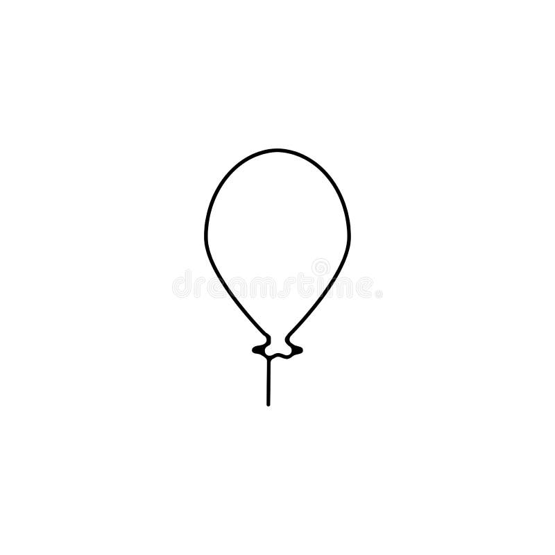 Bunch Balloon Outline Stock Illustrations – 660 Bunch Balloon Outline ...