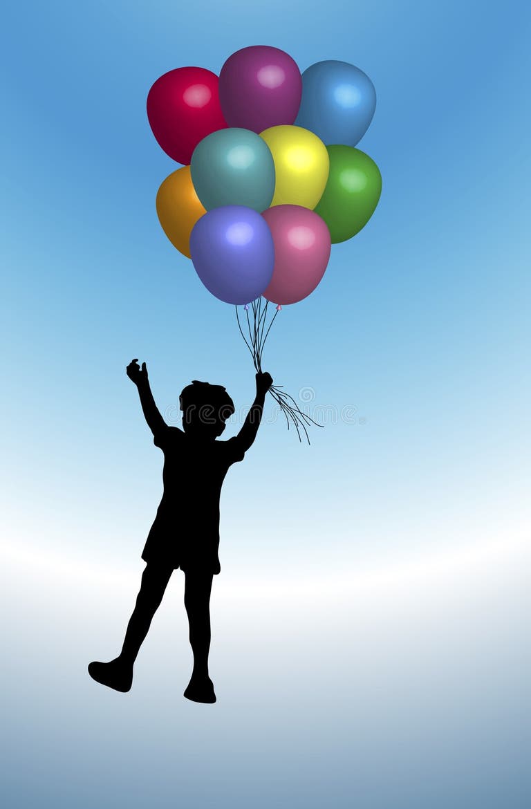 Balloons Lifting Stock Illustrations – 332 Balloons Lifting Stock ...