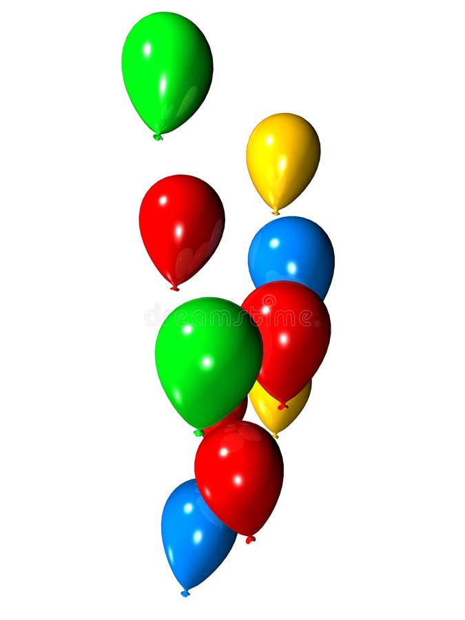 Balloons stock illustration. Illustration of backdrop - 1194411