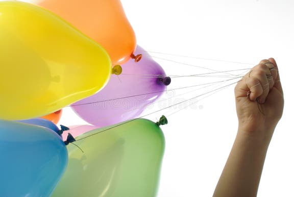 Balloons stock image. Image of cheer, cluster, baloon - 1749347