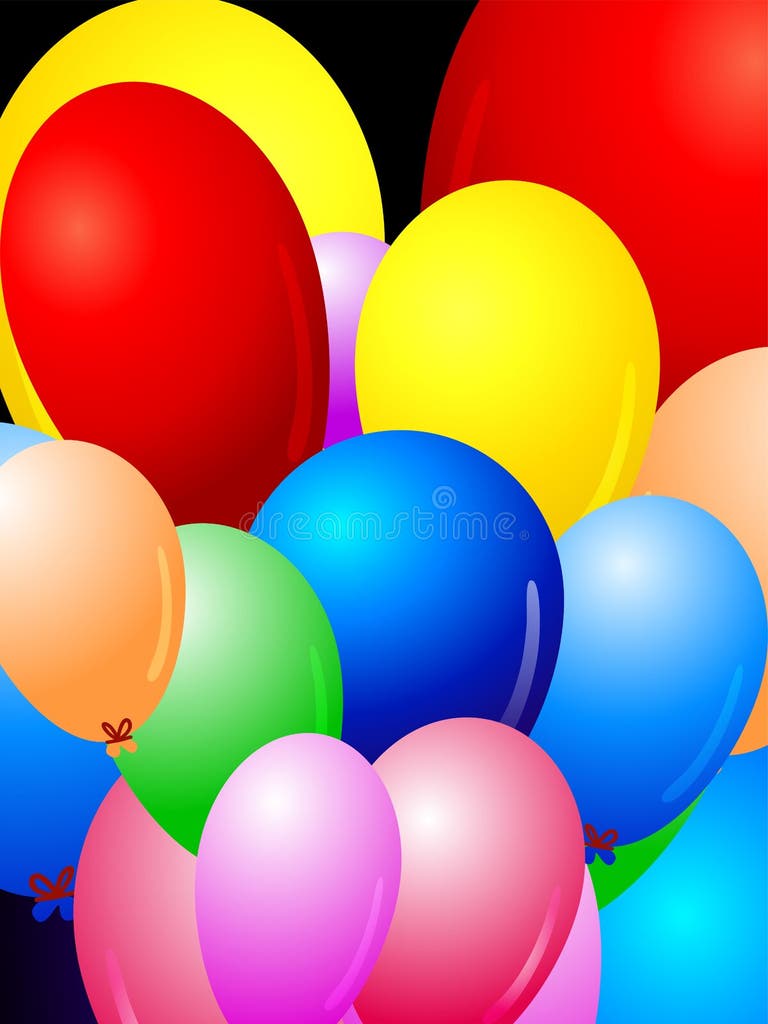 Balloons Corner Stock Illustrations – 631 Balloons Corner Stock ...