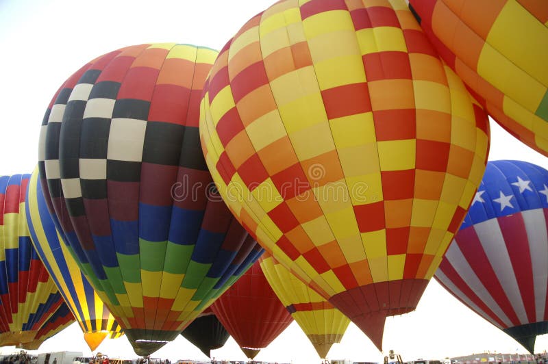 Dueling Balloons stock image. Image of balloons, ballooning - 44939