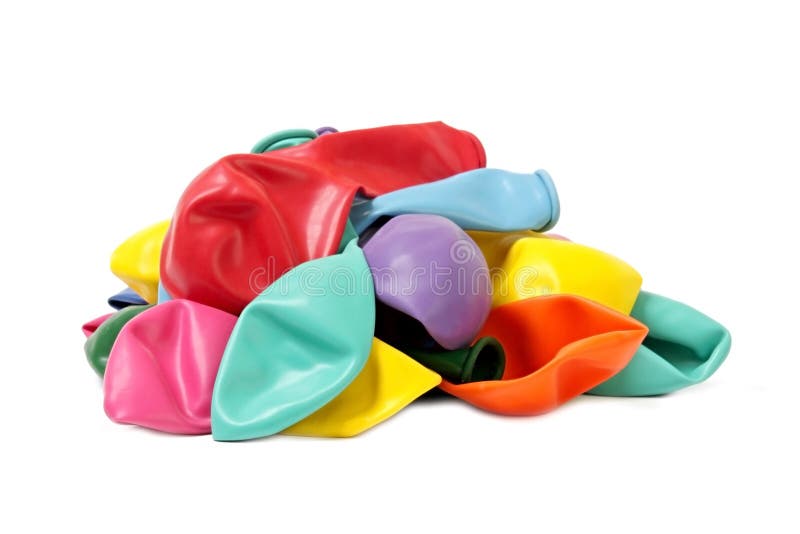 Balloons. stock image. Image of little, plastic, coloured - 7273153