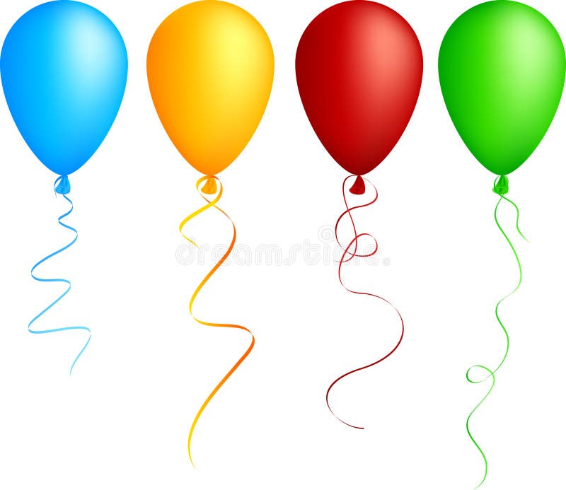 Bunch of Balloons/eps stock vector. Illustration of party - 1120613