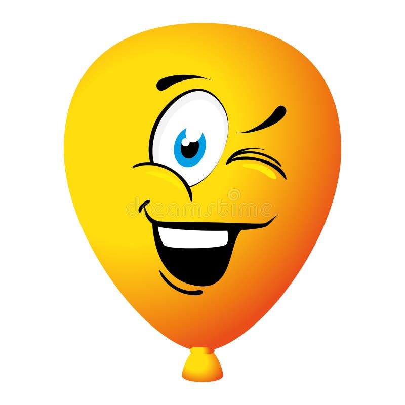 Balloons Air Character Icon Stock Illustration - Illustration of ...