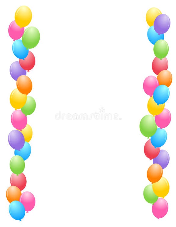 Balloon Border Stock Illustrations – 52,256 Balloon Border Stock ...