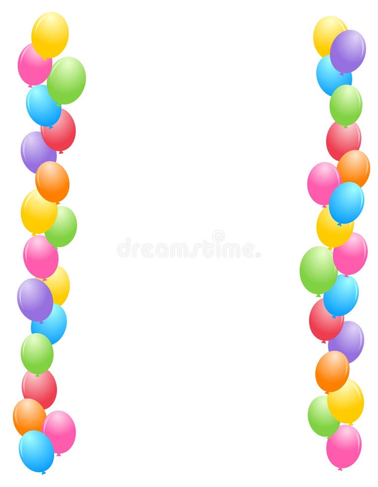 Balloon Border Stock Illustrations – 52,256 Balloon Border Stock ...