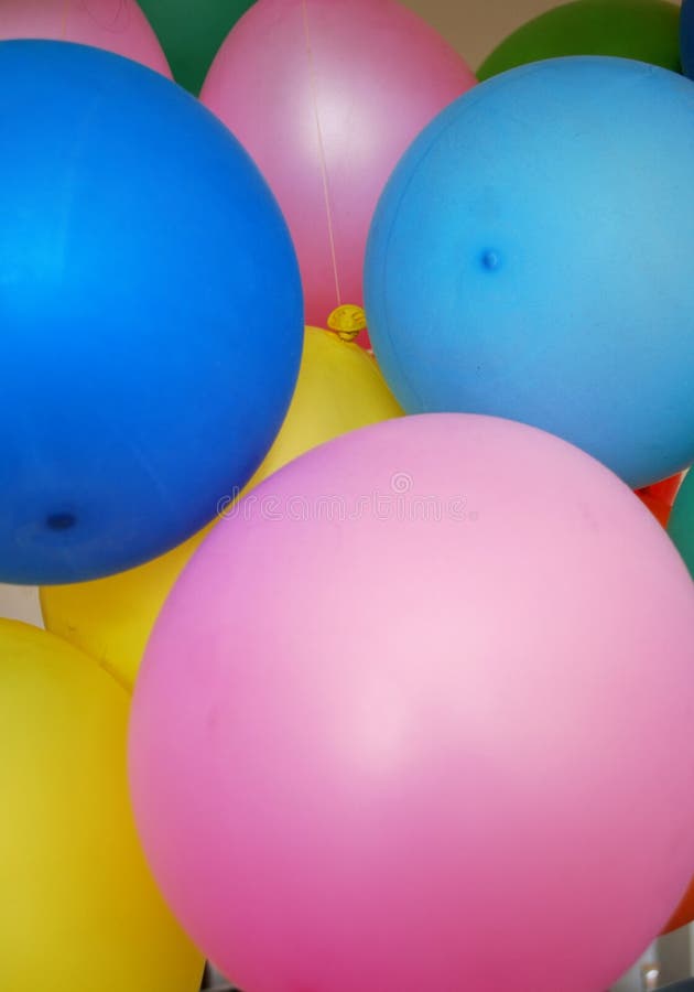Balloons, different colors stock photo. Image of event - 33987488