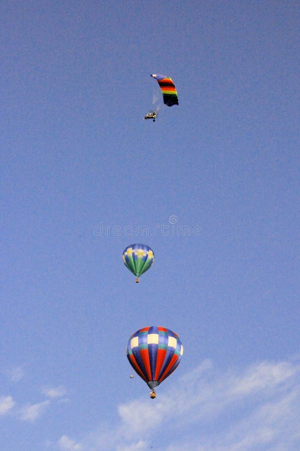 Balloons in flight editorial stock photo. Image of objects - 65530478
