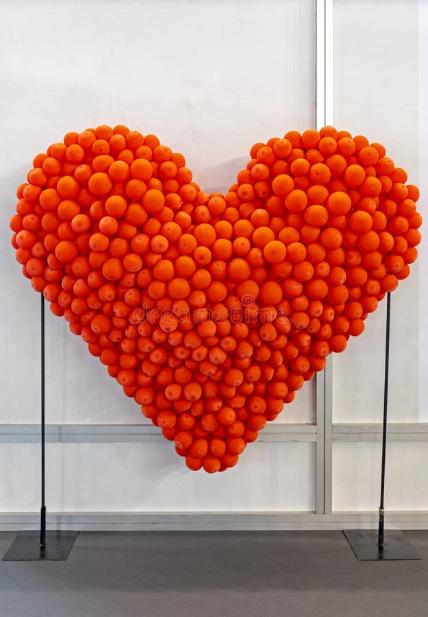 Balloons Heart stock photo. Image of party, symbol, large - 211485574