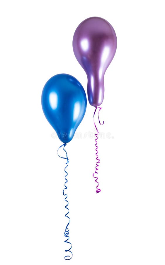 Coloration Balloons Isolated Stock Image - Image of blue, carnival ...