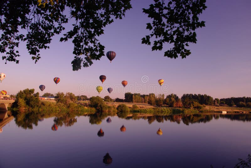 A balloons rising high. stock photo. Image of high, rising - 50070074
