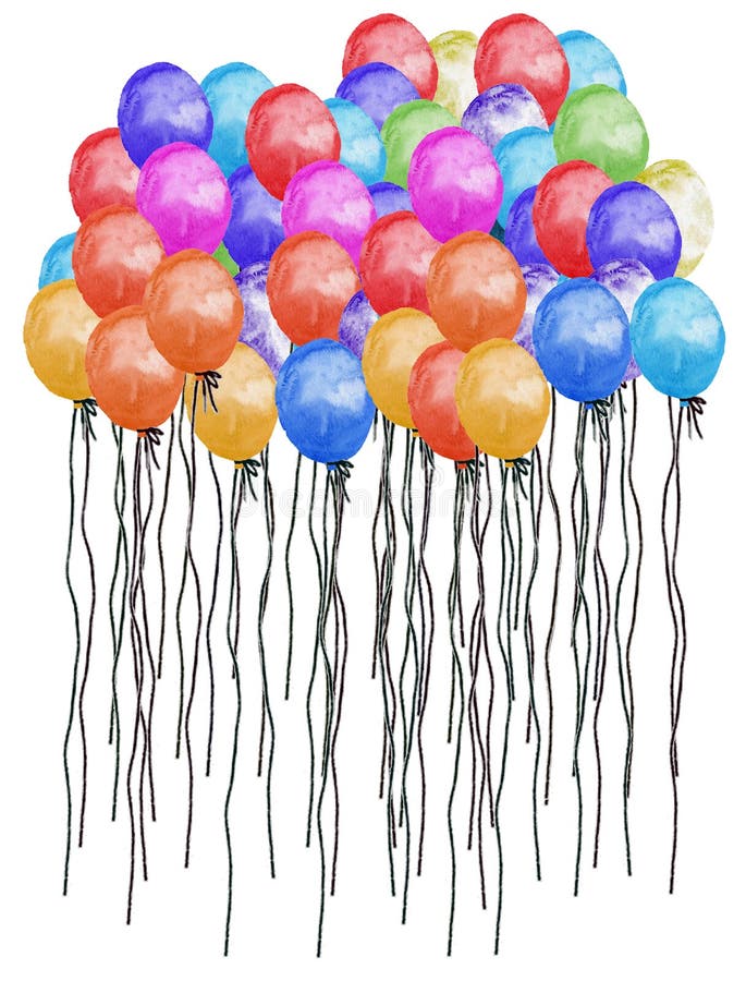 Balloons Texture Repeat Modern Pattern Design Stock Illustration ...