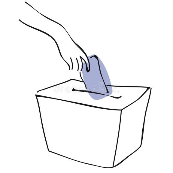 Ballot Box Drawing Stock Illustrations – 945 Ballot Box Drawing Stock ...