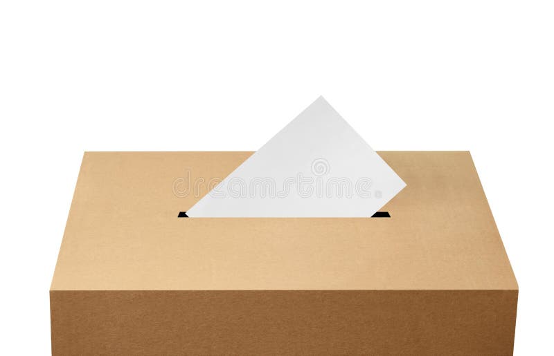 Ballot Voting Vote Box Politics Choice Election Stock Image - Image of ...