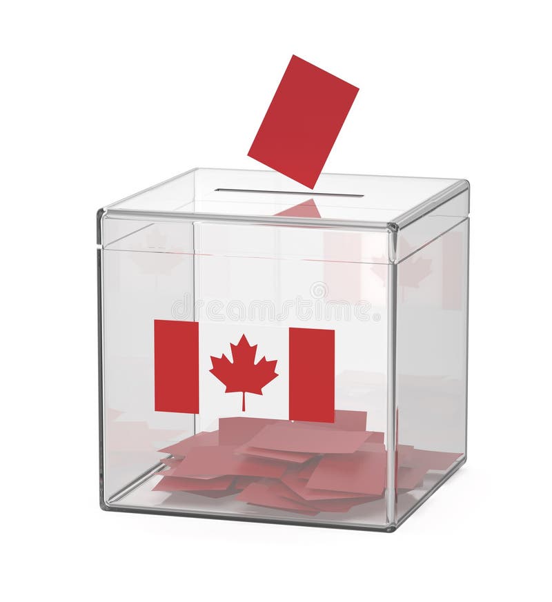 Concept Image for Elections in Canada Stock Photo - Illustration of ...