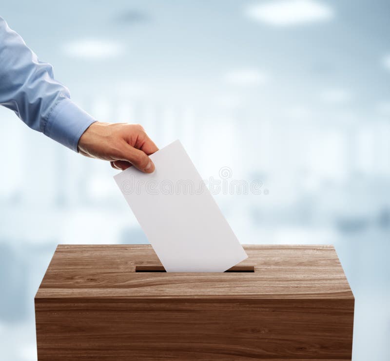 Ballot box voting stock photo. Image of place, elect - 36329798