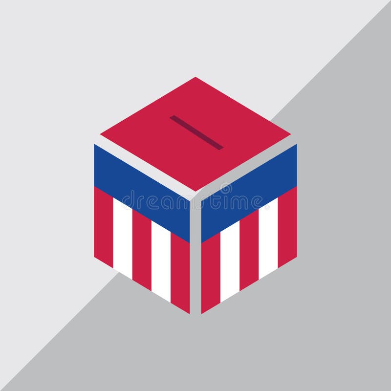 Ballot Box. Vector Illustration Decorative Design Stock Vector ...