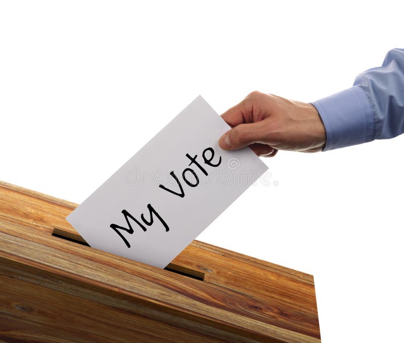 Ballot box voting stock photo. Image of place, elect - 36329798