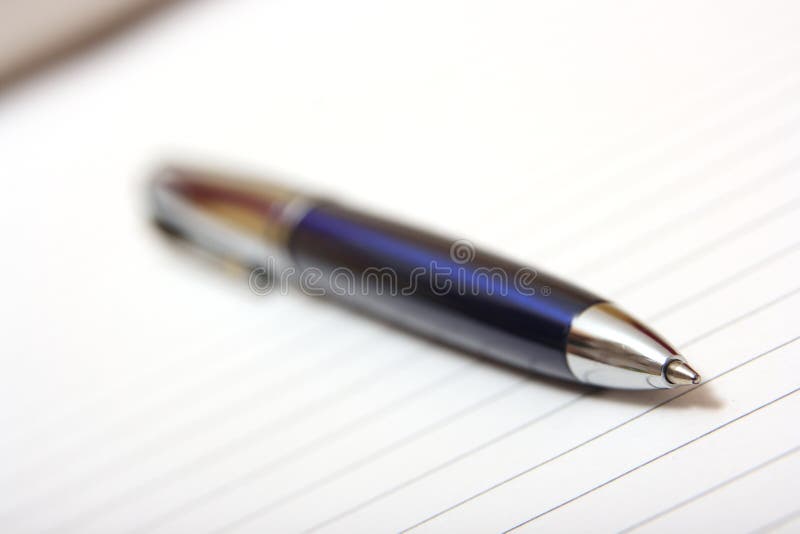 Ballpoint on paper stock photo. Image of paper, writing - 24990800