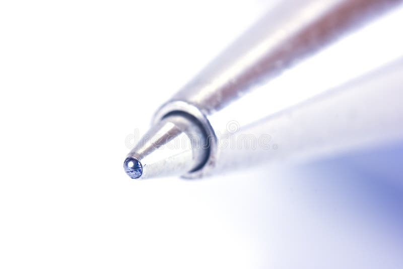 Ballpoint pen ball stock image. Image of trail, ballpoint - 96744091