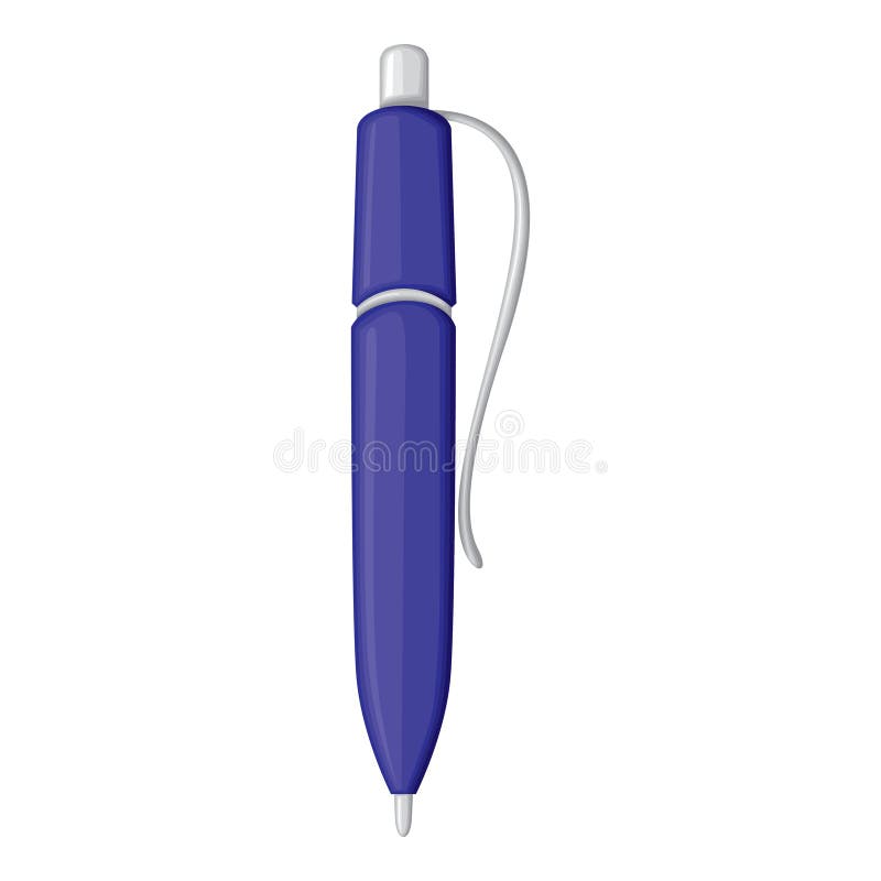 Ballpoint pen cartoon icon stock vector. Illustration of cartoon ...