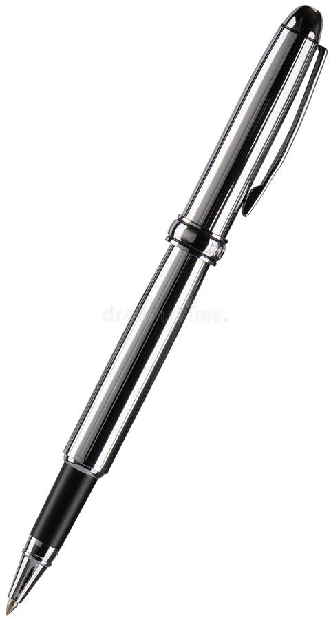 Ballpoint pen isolated stock photo. Image of ball, supply - 23441286