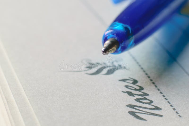 Ballpoint pen stock photo. Image of metallic, paste, tube - 59289860