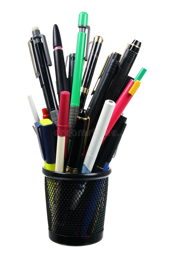 Bunch of Ballpoint Pens stock image. Image of choice - 18332235